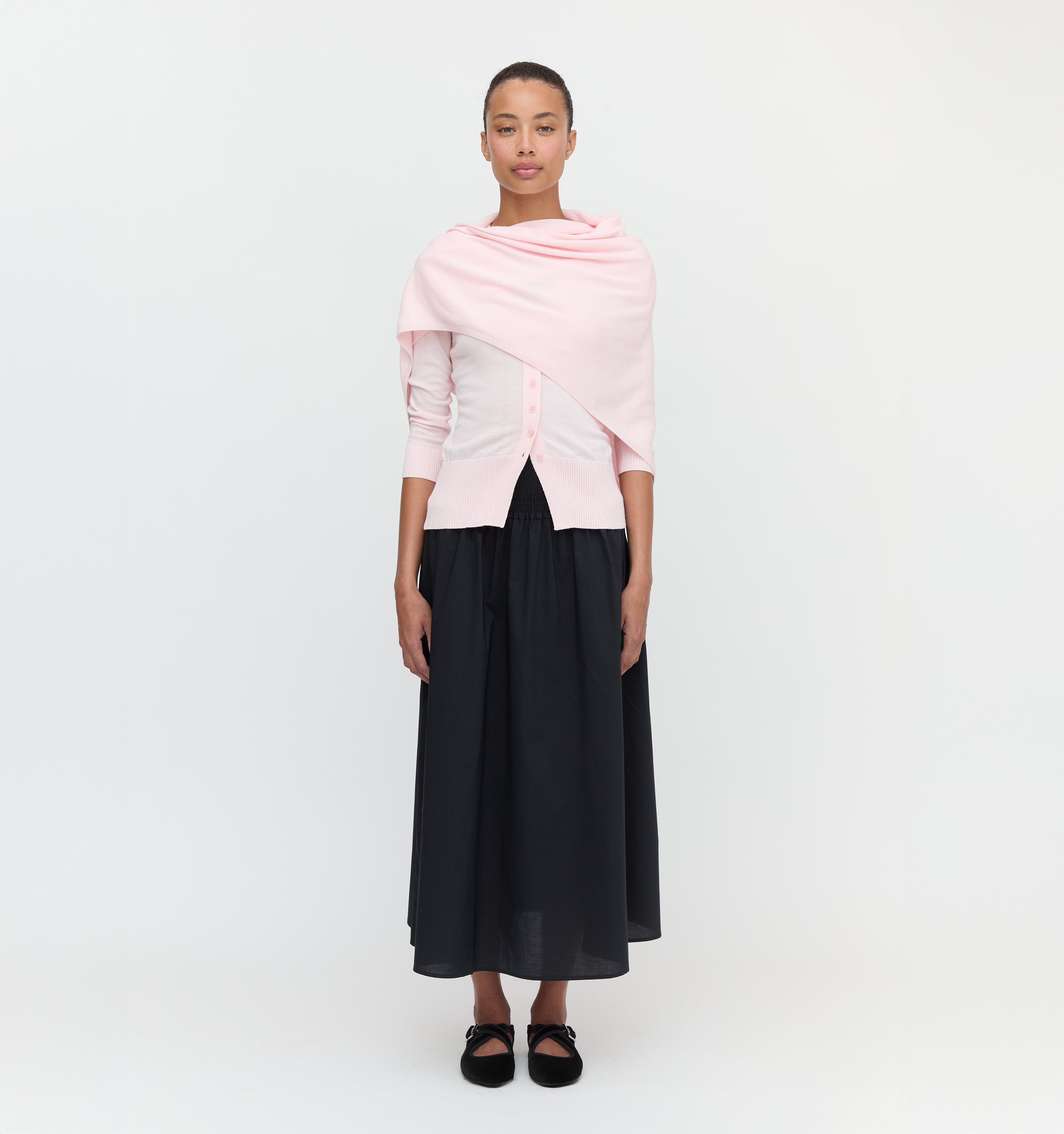 The Amal Cardigan - Soft Pink – Hill House Home