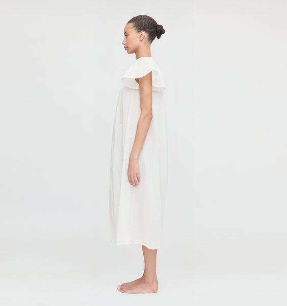 The Therese Nightgown - Soft Ivory – Hill House Home