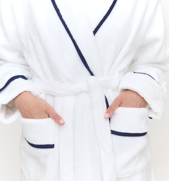 The Hotel Robe - Navy – Hill House Home