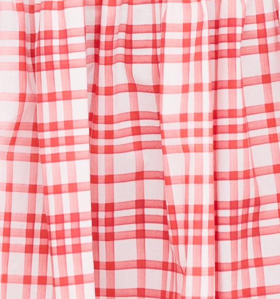 The Baby Ellie Nap Dress - Cherry Watercolor Gingham – Hill House Home
