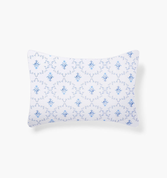 The Mini Pillowcase - Blue Trellis – Hill House Home