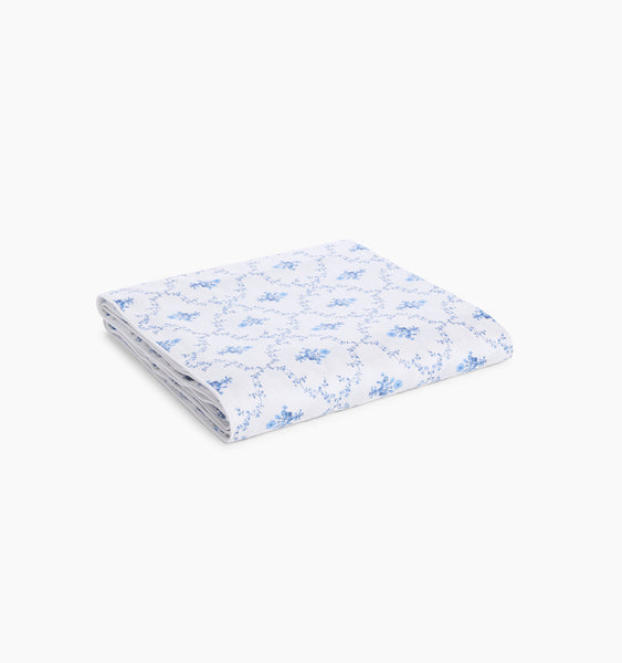 The Top Sheet - Blue Trellis – Hill House Home