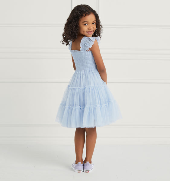 The Tiny Tulle Ellie Nap Dress - Powder Blue Tulle – Hill House Home