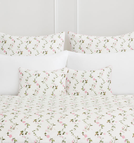 The Mini Pillowcase - Pink Pond Floral – Hill House Home